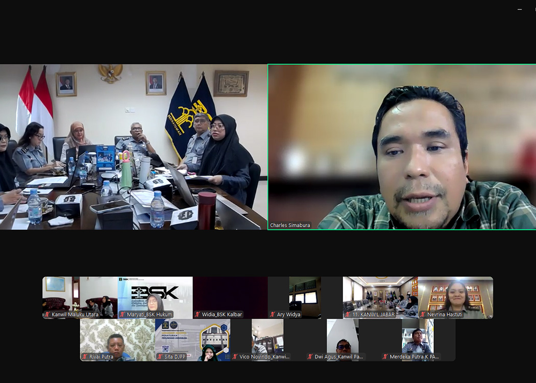 Kanwil Kemenkum Jabar Ikuti Diskusi Publik Bersama BSK Membahas Kurikulum Pelatihan Perancang ...